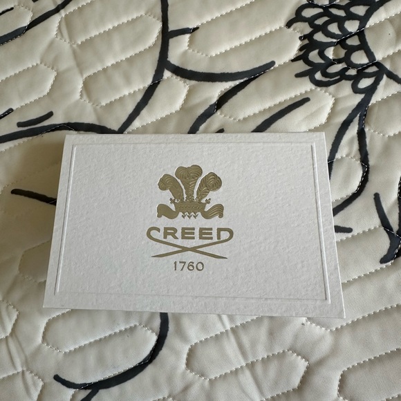 Creed | Other | Creed White And Gold Card | Poshmark